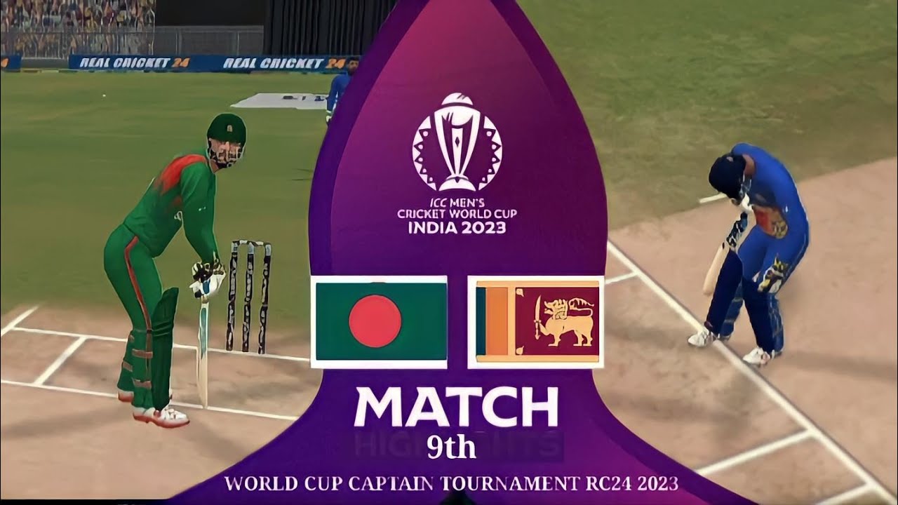 WORLD CUP CAPTAIN TOURNAMENT RC24 2023 || icc world cup 2023 | BAN vs ...