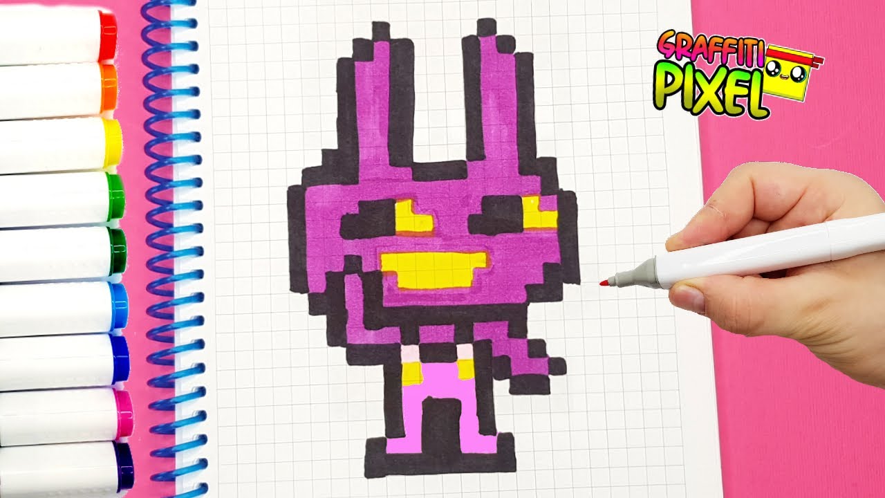 Рисунки по клеточкам УДИВИТЕЛЬНЫЙ ЦИФРОВОЙ ЦИРК 2 Джекс Pixel art THE ...