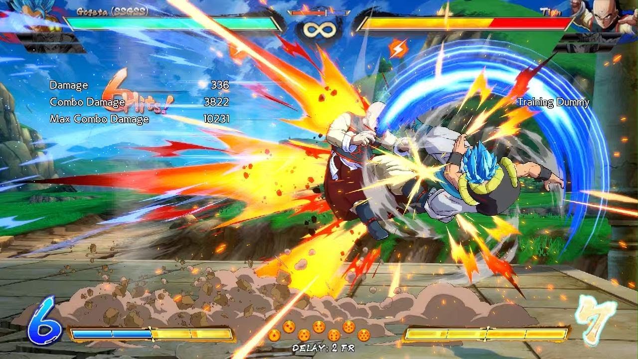 *NEW GOGETA BLUE DRAMATIC FINISH TOD* dbfz - YouTube