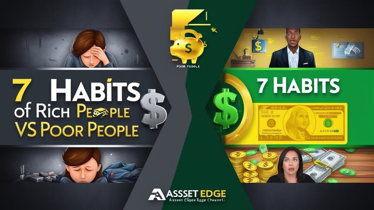 7 habits of rich vs poor people{which one is you?}@Strategic.Finance ...