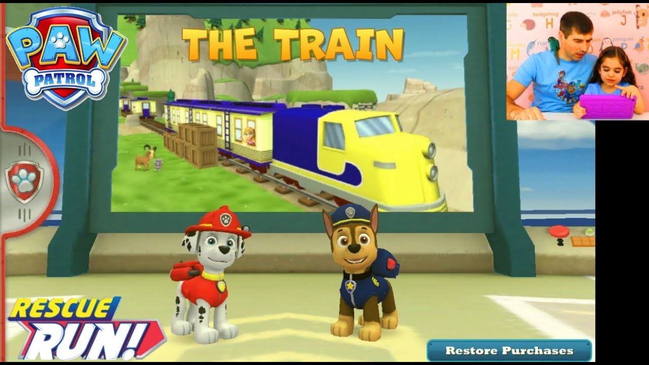 Paw Patrol Rescue Run | Mia Completed: The Bay and The Train Missions ...