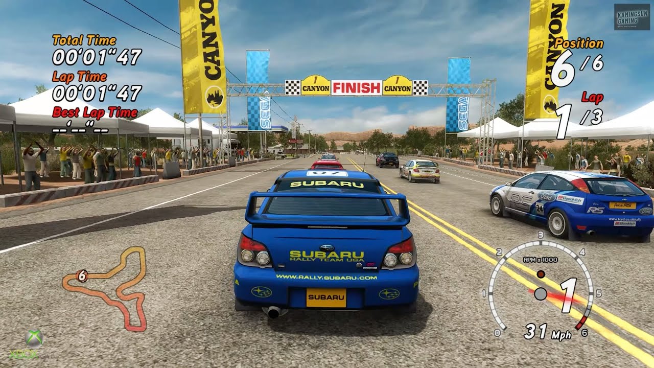Sega Rally Revo Gameplay | Canary Xbox 360 - YouTube
