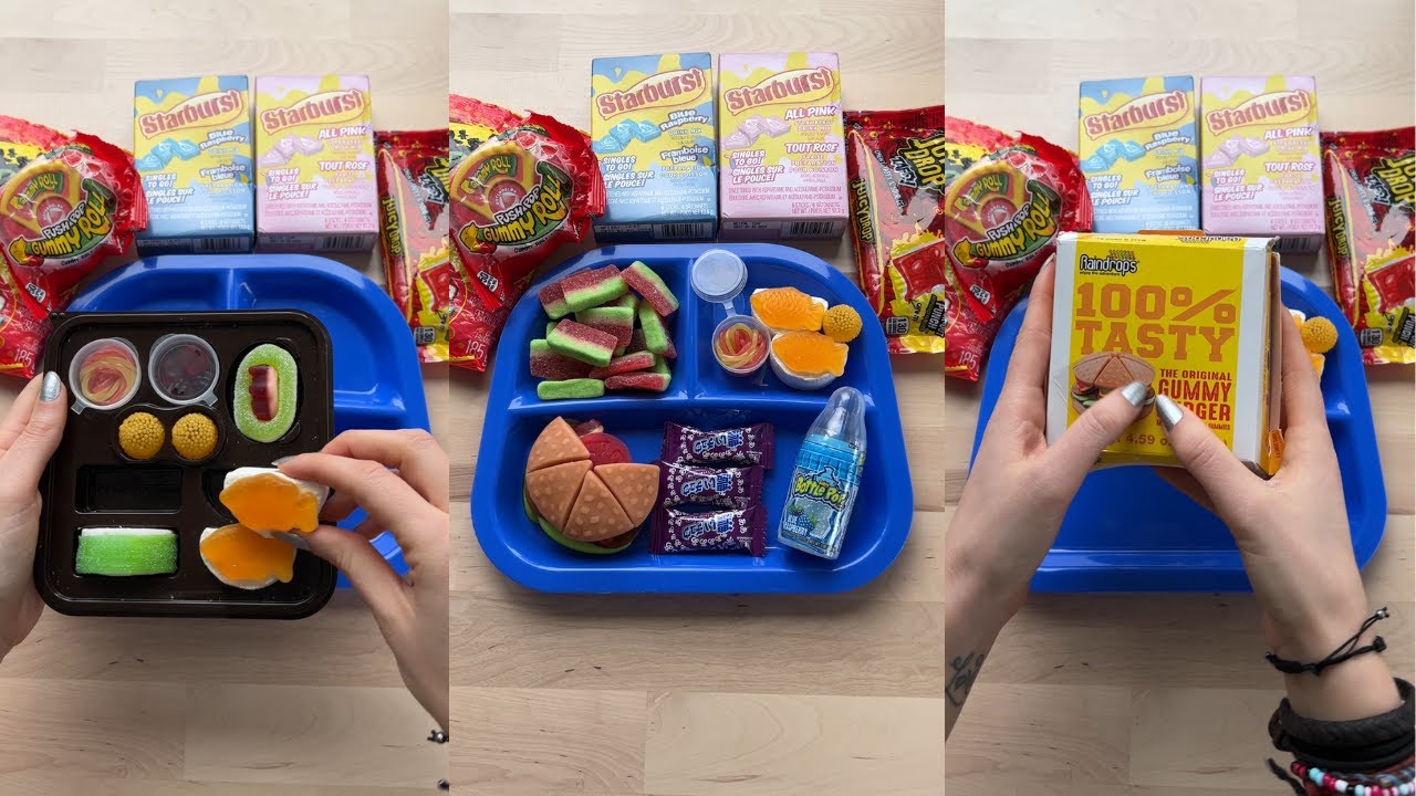 ASMR Candy Lunchbox Making! - YouTube