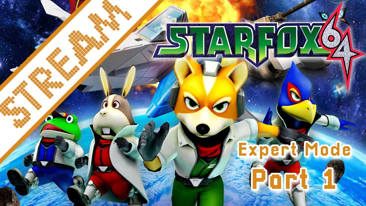 Star Fox 64 - Expert Mode - Part 1 - YouTube