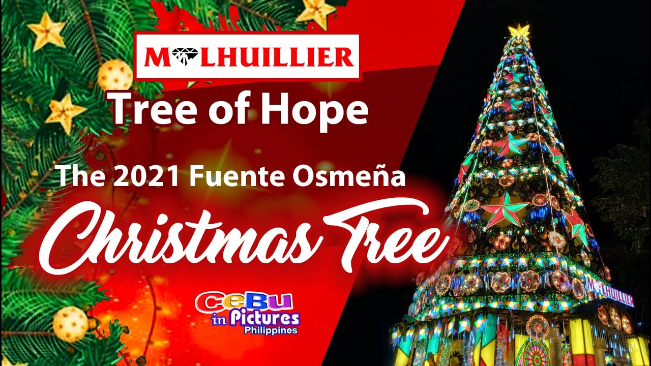 THE 2021 CEBU FUENTE OSMEÑA GIANT CHRISTMAS TREE - YouTube