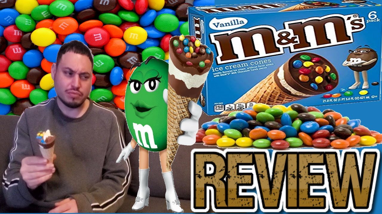 M&M Ice Cream Cone Review - YouTube
