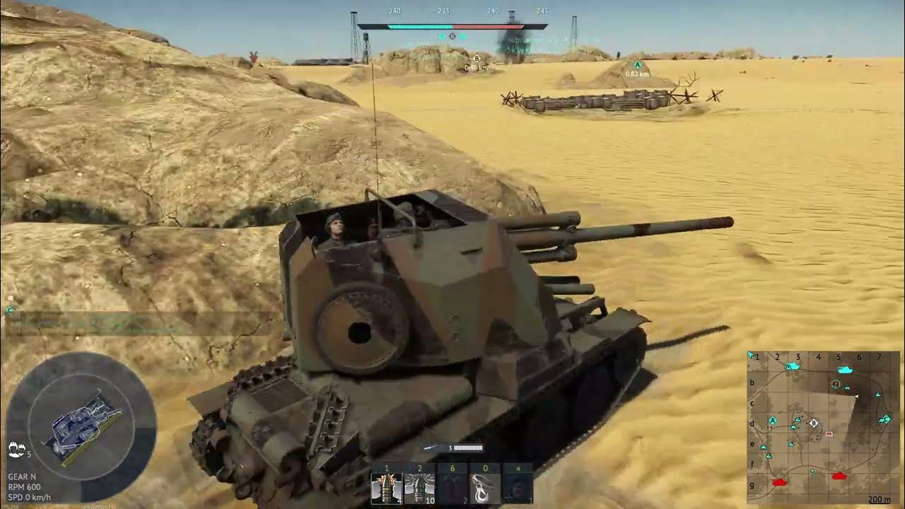 Pvkv III and J22 B on Sinai | War thunder - YouTube