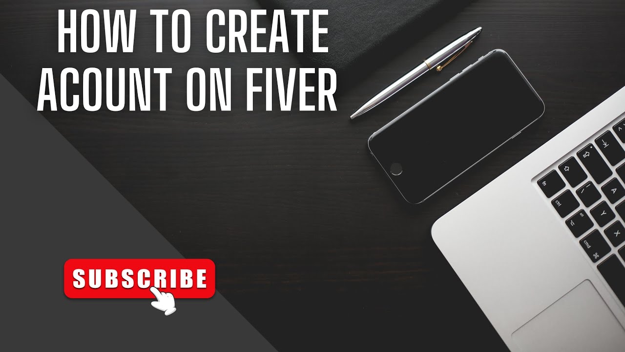 How to create Account on fiver How to work on fiver - YouTube