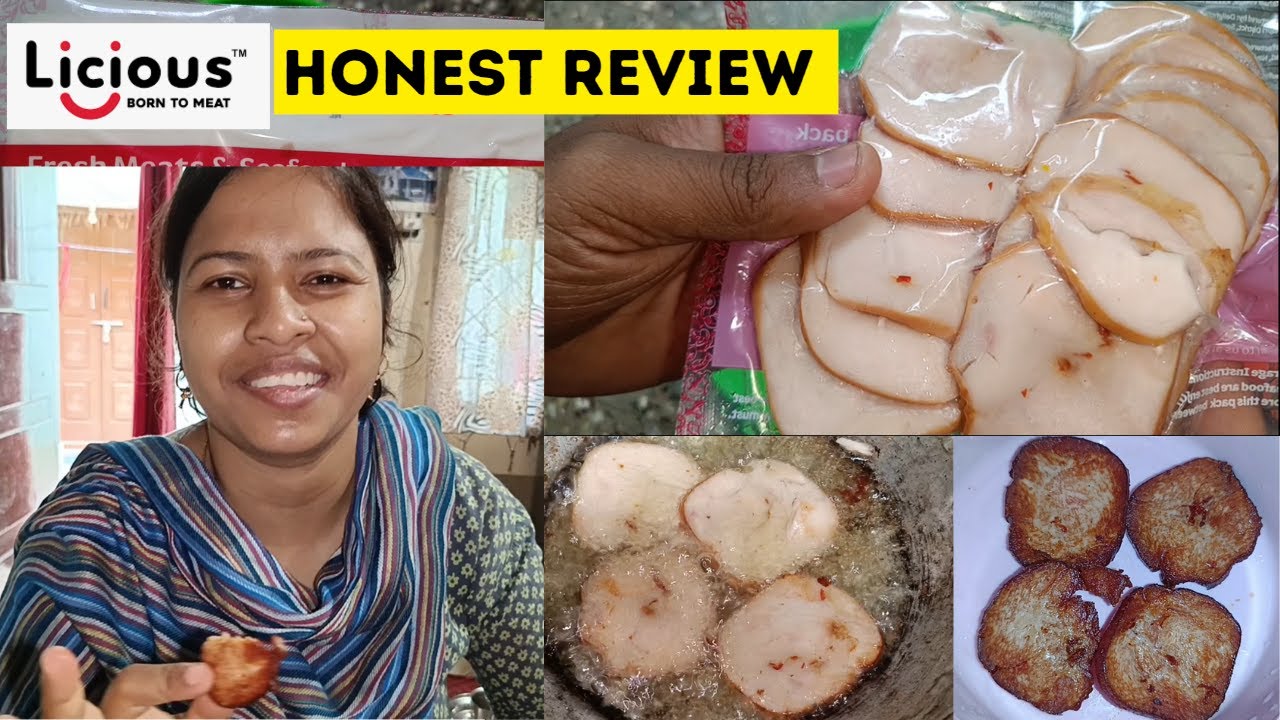 Licious Chicken Loaf (smoked and sliced) Honest Review - YouTube