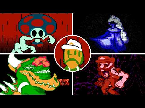 Mario.EXE Fan Remake - All Bosses + True Ending