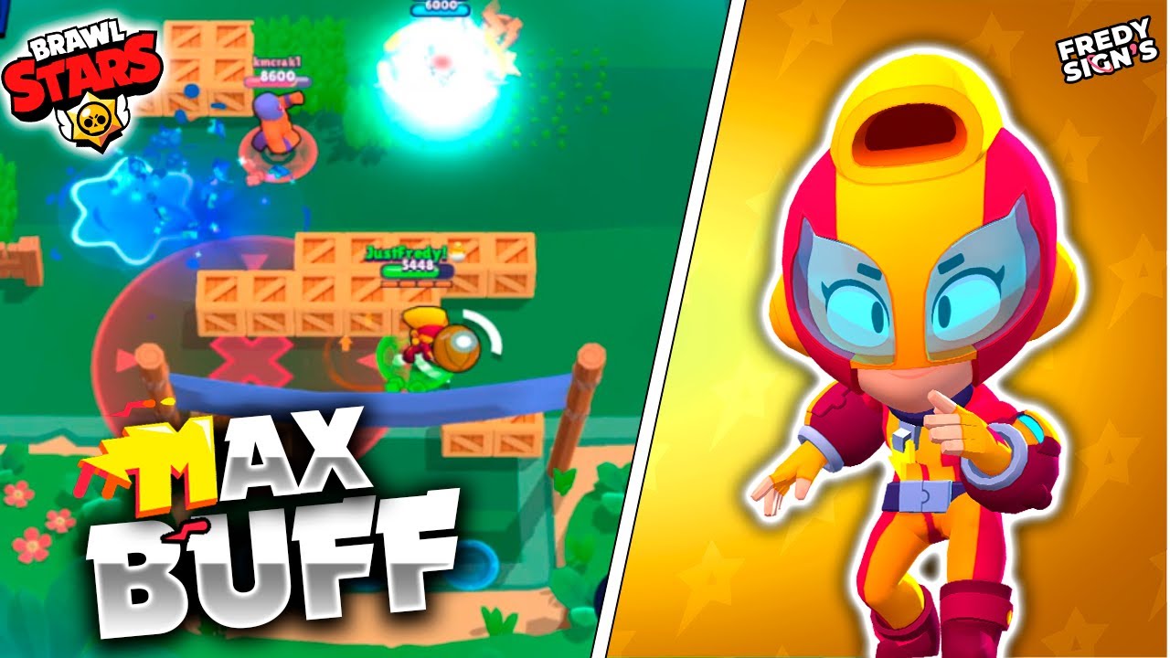 PROBAMOS EL BUFF QUE LE HICIERON A MAX | BRAWL STARS - YouTube