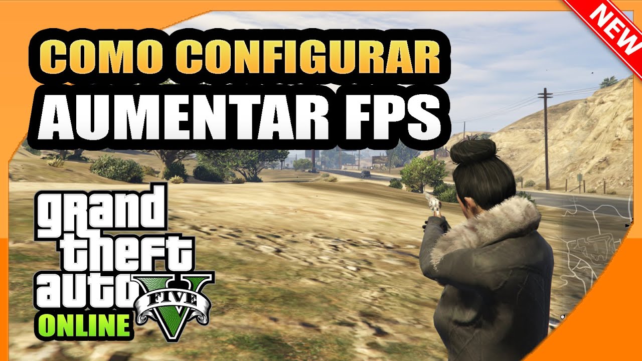 🏍️ Como Configurar para Aumentar Fps no GTA 5 Online Tutorial Para ...