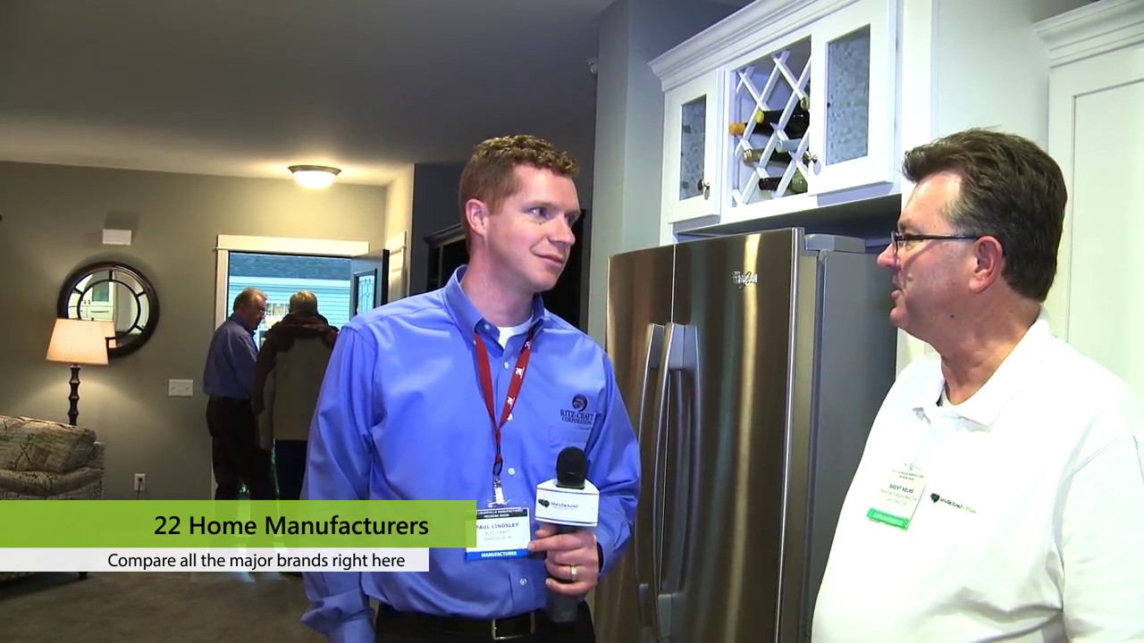Louisville Manufactured Housing Show: Ritz Craft Manufactured Home Tour ...