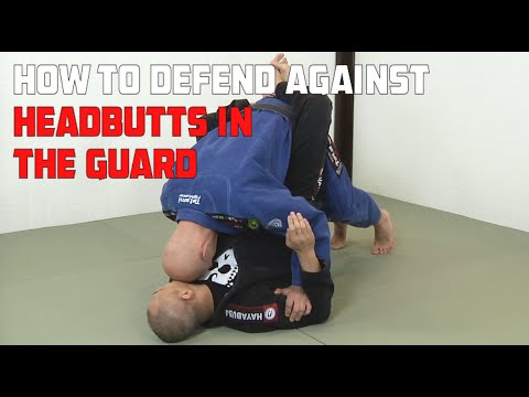 How to Defend Against Headbutts in the Guard - YouTube