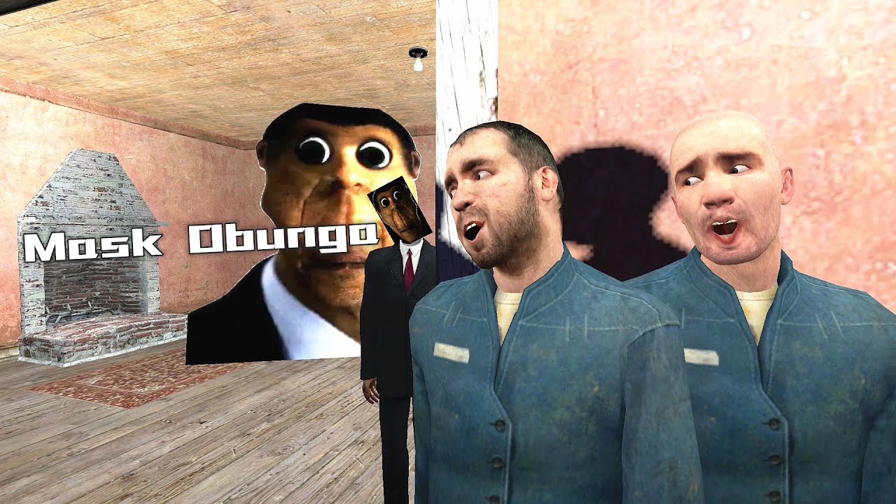 Never try to pull the mask on Obunga’s face, he'll beat you up-(Garry's ...