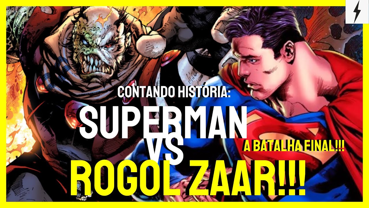 FEZ ELE SANGRAR!!! SUPERMAN VS ROGOL ZAAR!!! CONTANDO HISTÓRIA ...