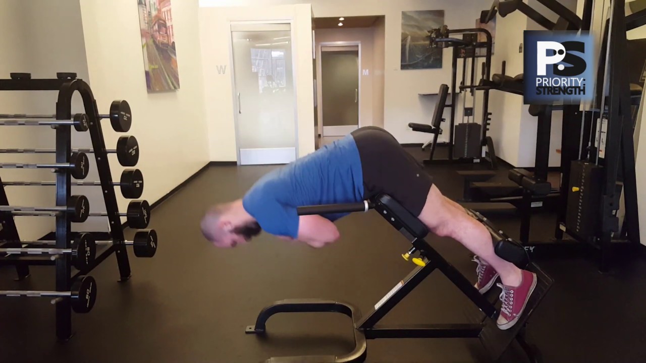 45° Back Extension - Proper Set Up - YouTube