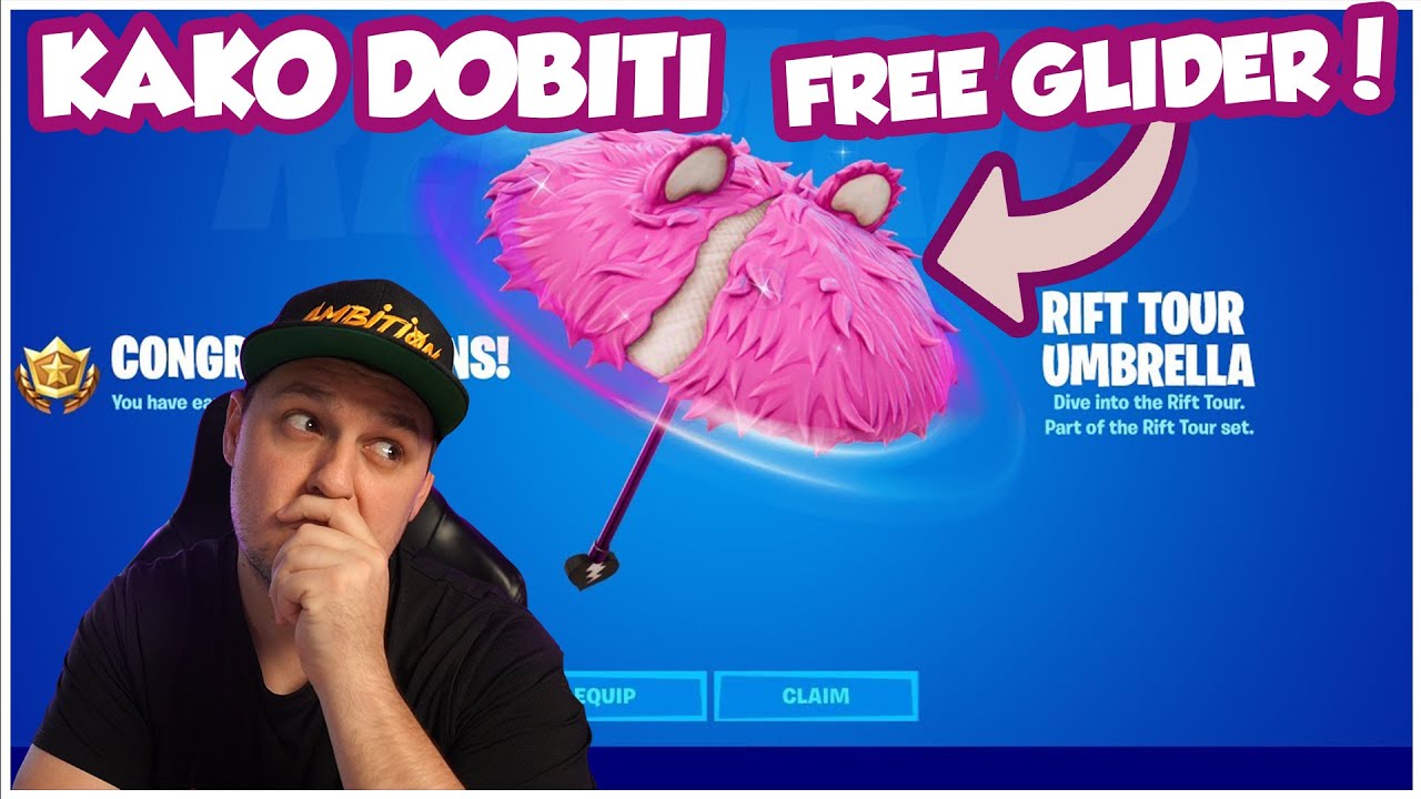 KAKO DOBITI FREE "RIFT TOUR" GLIDER!! ARIANA GRANDE STIZE U FORTNITE ...