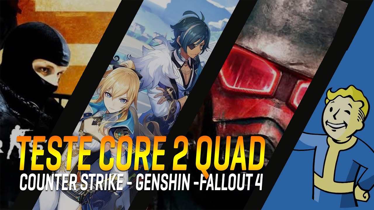 TESTE em 4 JOGOS || CORE 2 QUAD Q9500 | R9 370 | 8GB RAM - YouTube