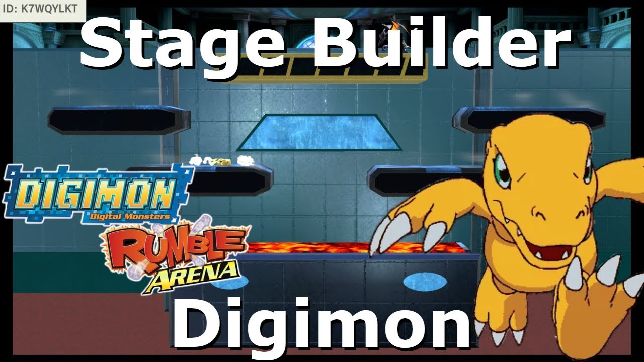 Super Smash Bros. Ultimate - Stage Builder - "Digimon Rumble Arena ...