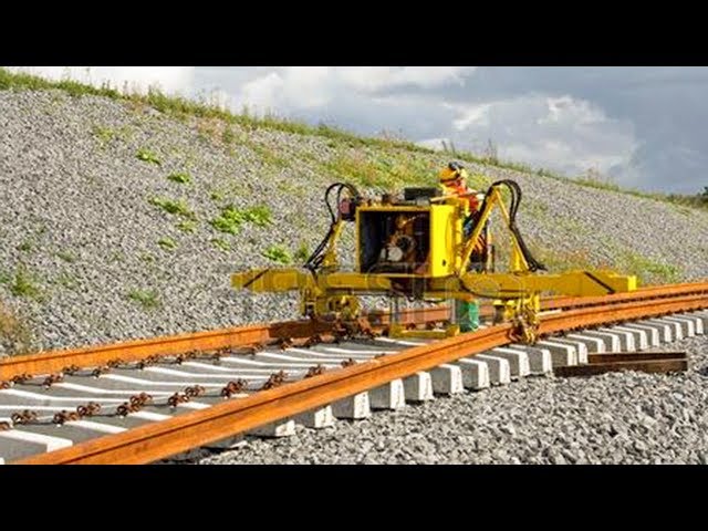 Railroad Track Laying Machine