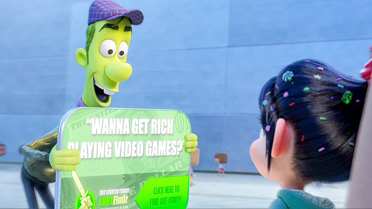 Ralph Breaks The Internet Clip - Get Rich Playing Video Games (2018 ...