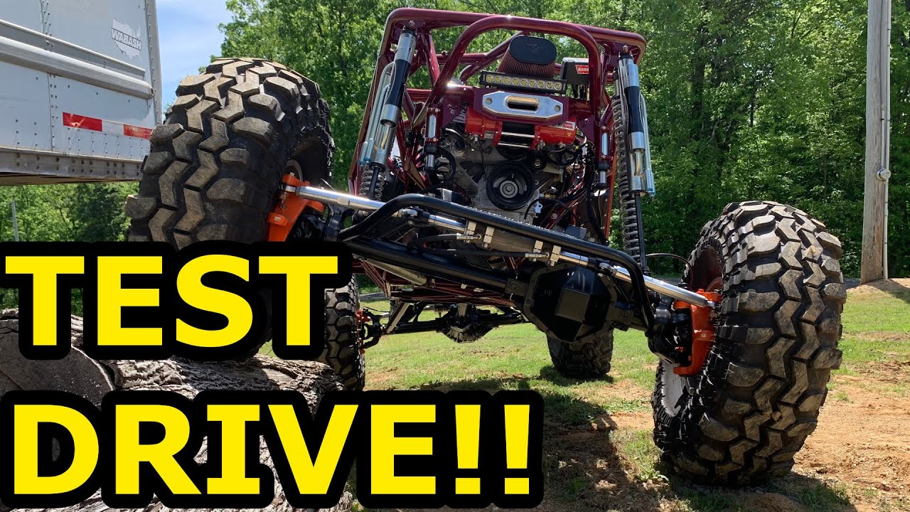 First Test Drive!! Rock Bouncer Buggy Build Series - YouTube