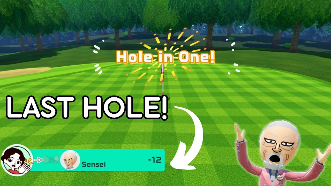 Buzzer Beater Hole-In-One RANKED GAME (Switch Sports Golf) - YouTube