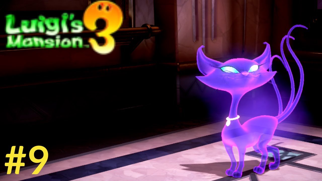 Luigi's Mansion Part 9 - PolterKITTY??? (Nintendo Switch) - YouTube