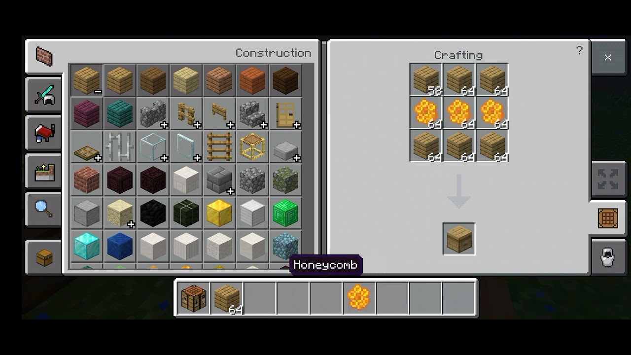 How to make a Beehive in mincraft #shorts - YouTube