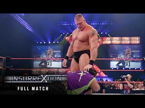FULL MATCH: The Hardy Boyz vs. Brock Lesnar & Shawn Stasiak: Insurrextion 2002