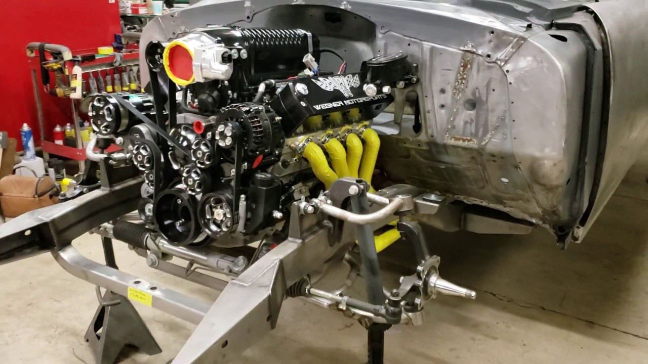 Part 17 of Metalworks ProTouring 55 Chevy build. 1000hp supercharged ...