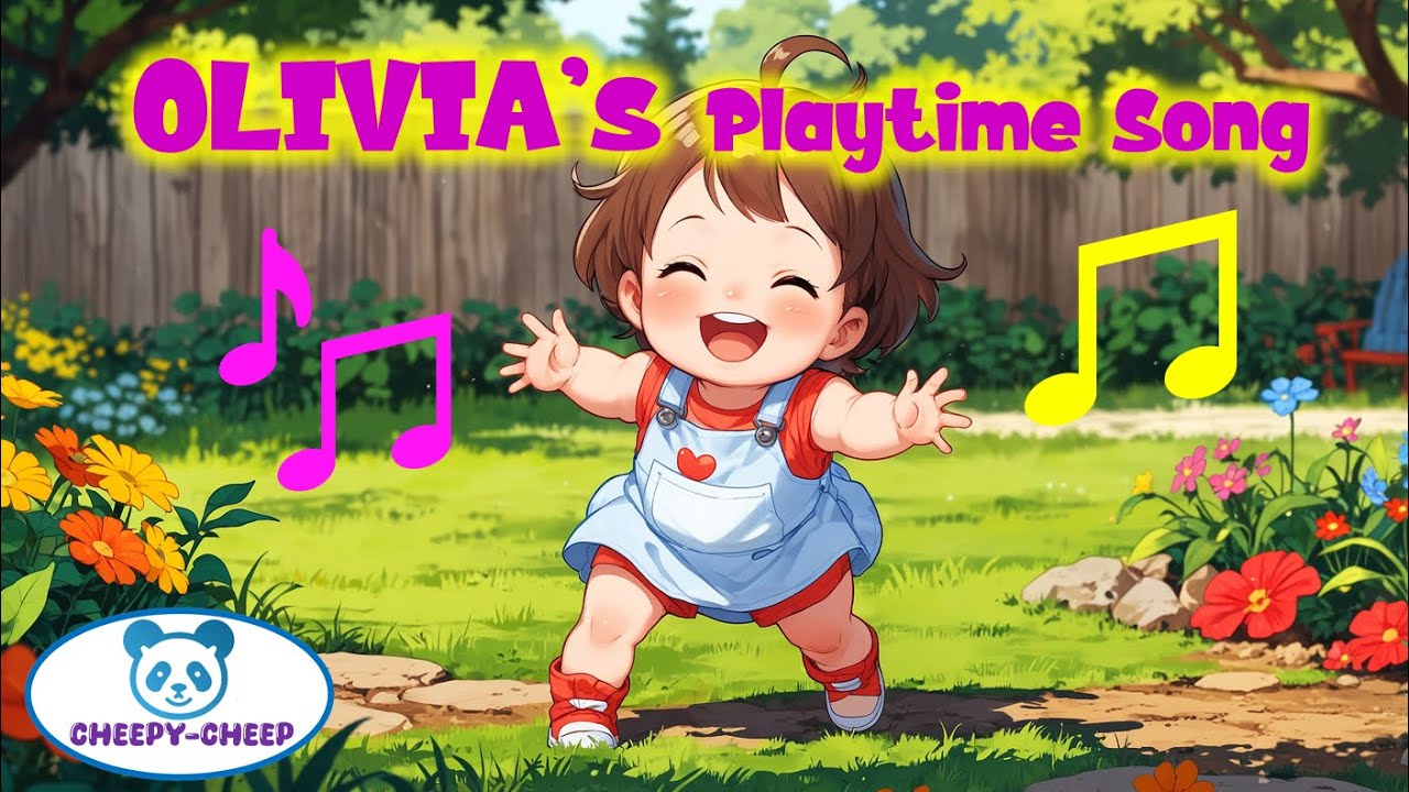 Olivia's Playtime Song | Fun Personalized Song for Kids - YouTube