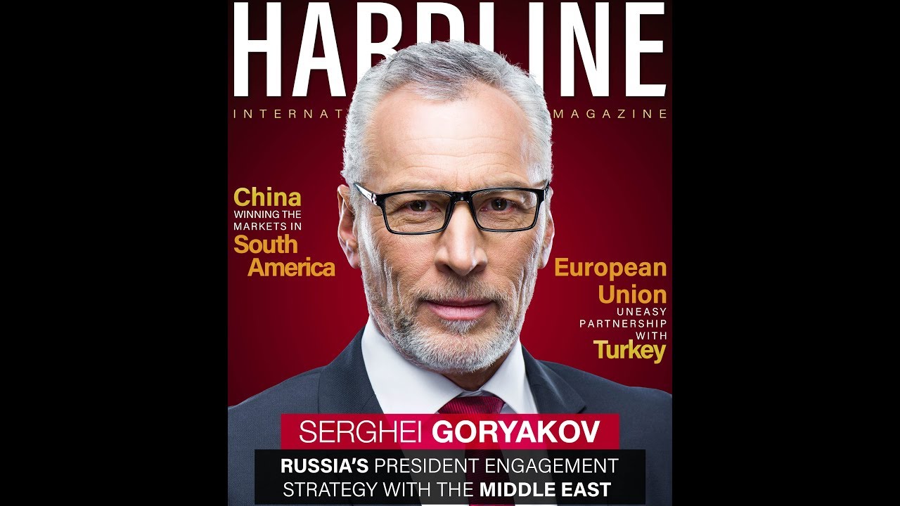 HARDLINE POLITICS Magazine Cover - Photoshop Magazine Design Breakdown ...