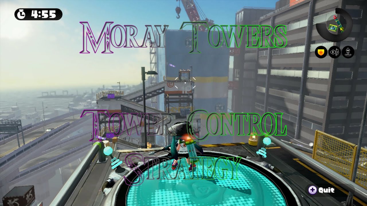 Splatoon - Moray Towers - Tower Control Strategy - YouTube