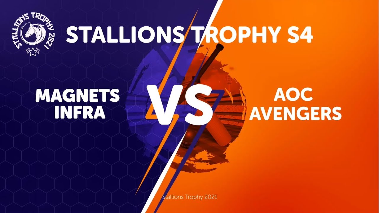 Stallions Trophy-S4 | Full Match - Magnets Infra Vs AOC Avengers ...