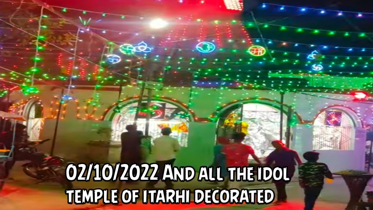 #video पूरब टोला इटाढ़ी बुढ़वा शिव मन्दिर 02/10/2022 And all the idol ...