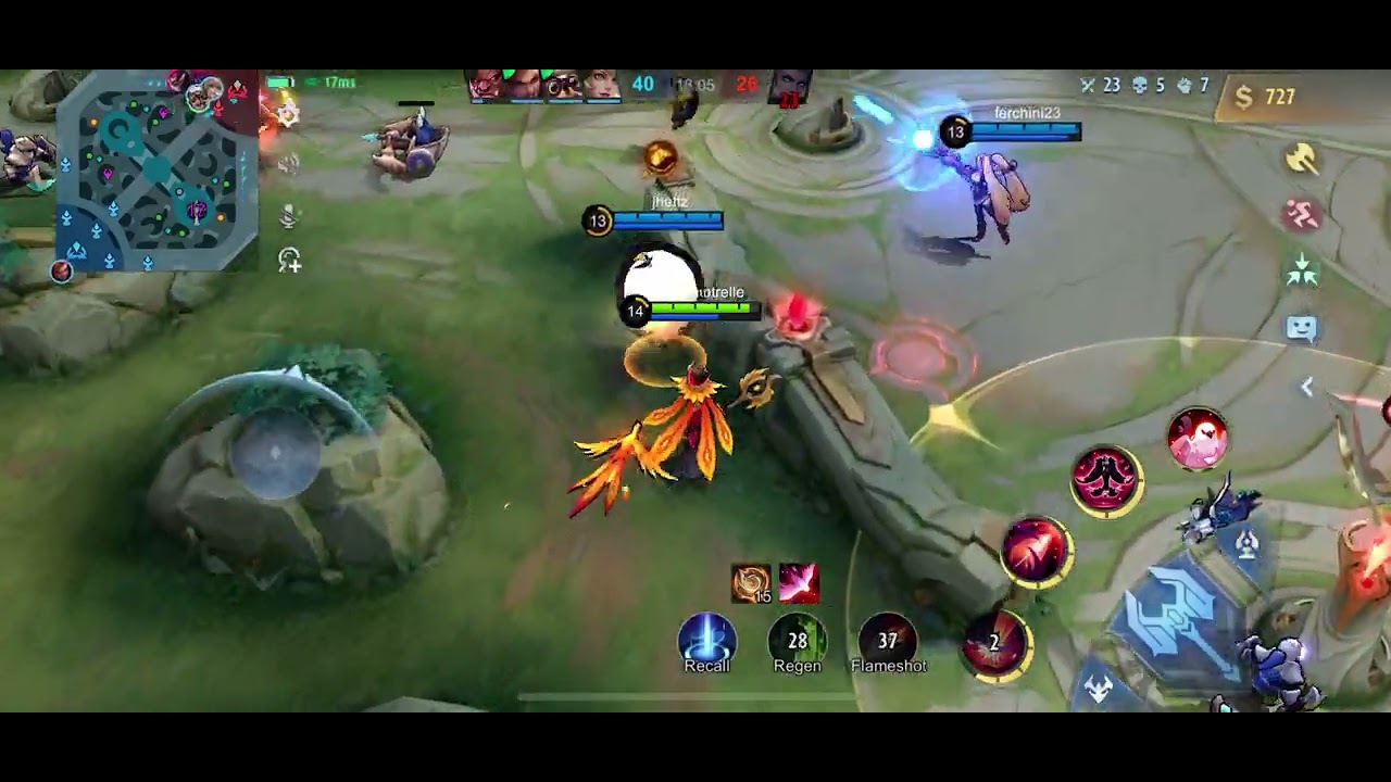 31/7/15 KDA - Pharsa of Mobile Legend BangBang - YouTube