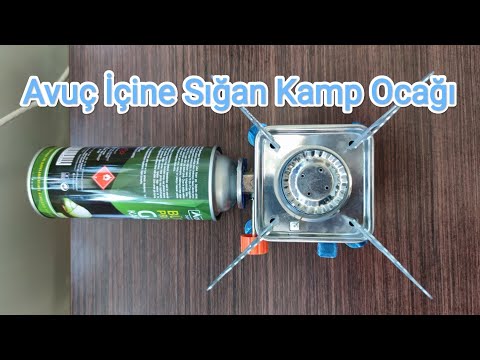 Avuç İçi Kadar Mini Kamp Ocağı Tanıtımı. Motosikletçi, Bisikletçi ve Hafif Kampçılar İçin Tavsiye