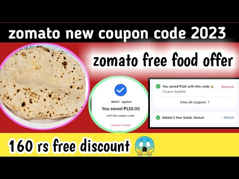 zomato new coupon code 2023 | zomato coupon code 2023 || zomato free ...