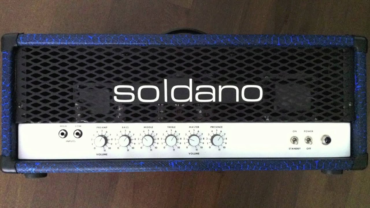 Soldano HR50 Hot Rod and ESP MII High Gain - YouTube