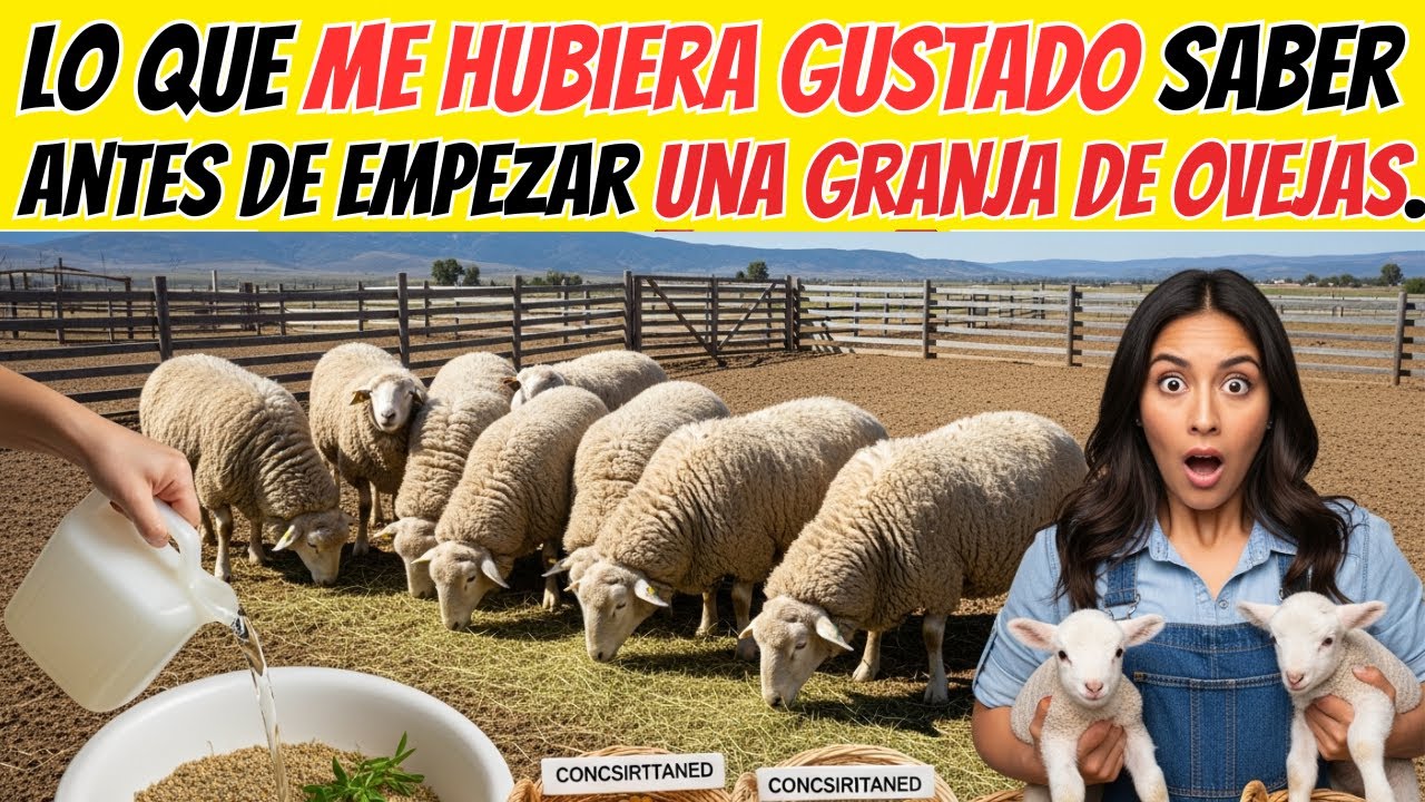 ¡CRÍA DE OVEJAS PARA PRINCIPIANTES Lo que me hubiera gustado saber ...