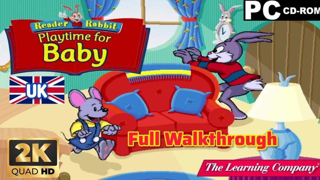 Reader Rabbit: Playtime For Baby (2000) (UK) PC Gameplay - YouTube