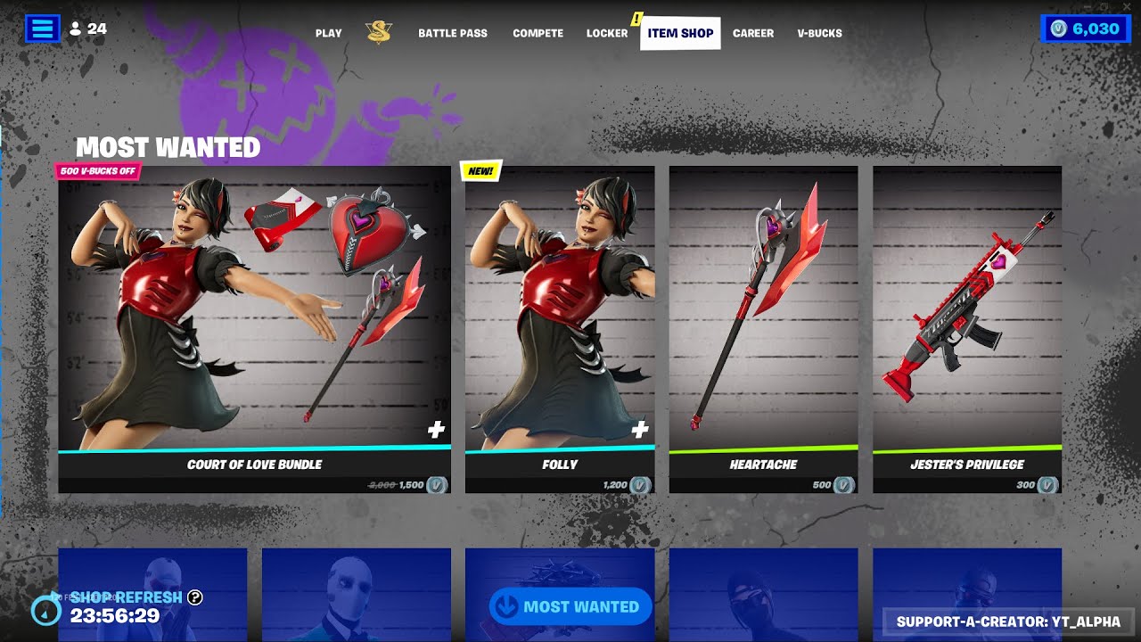 Fortnite Item Shop. Most Wanted bundles + RARE cosmetics return ...