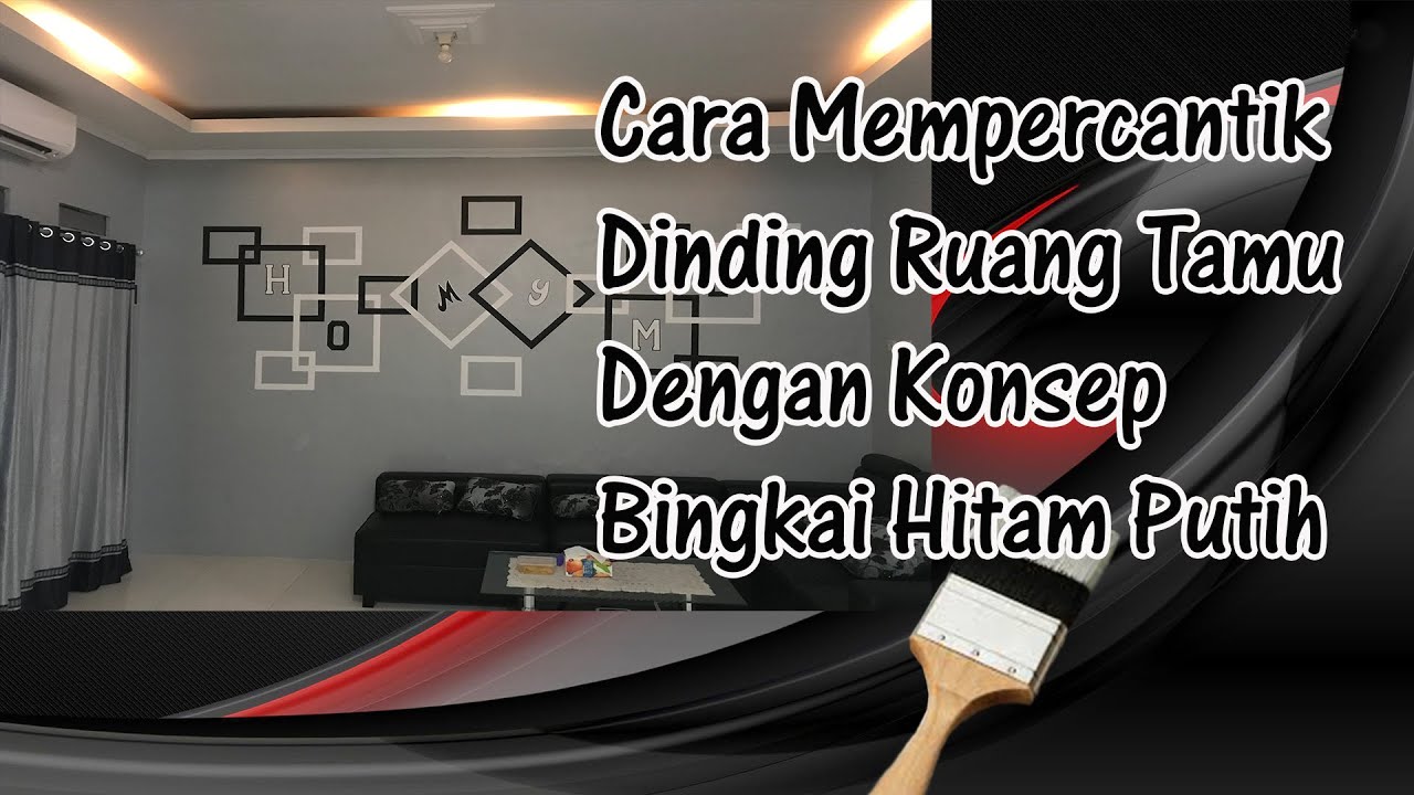 CAT DINDING KREATIF || CREATIVE PAINT - YouTube