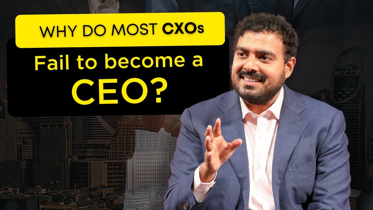 What makes it impossible for majority to move from CXO to CEO? | Antano ...