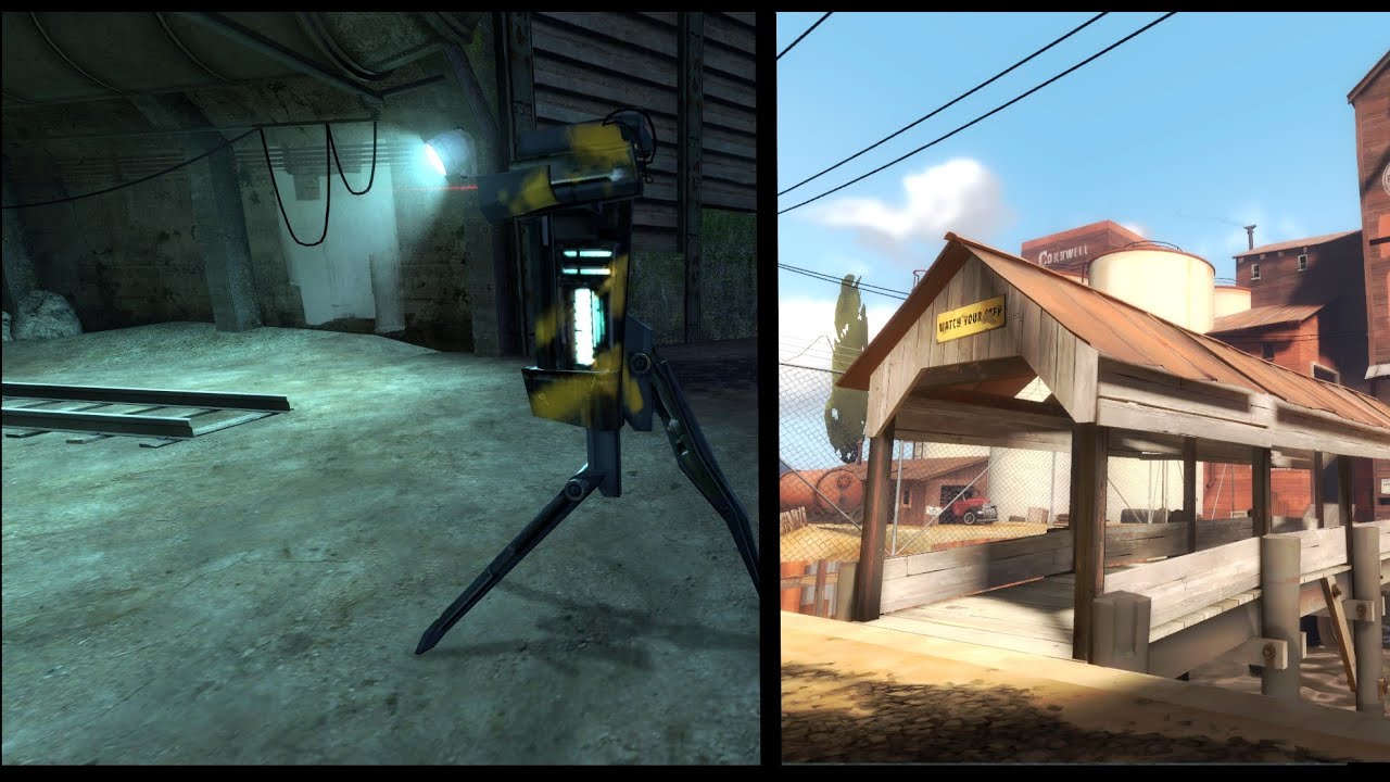 [HL2,TF2] Очень атмосферны эпизод + Надо поговорить - YouTube