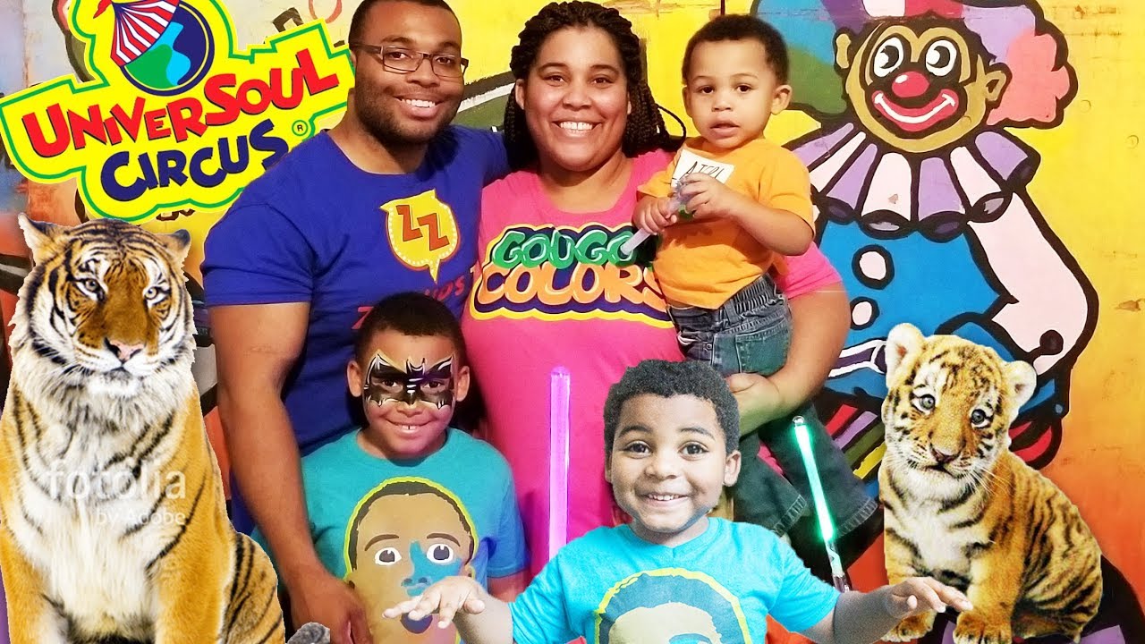 ZZ KIDS TV AT UNIVERSAL SOUL CIRCUS! - YouTube