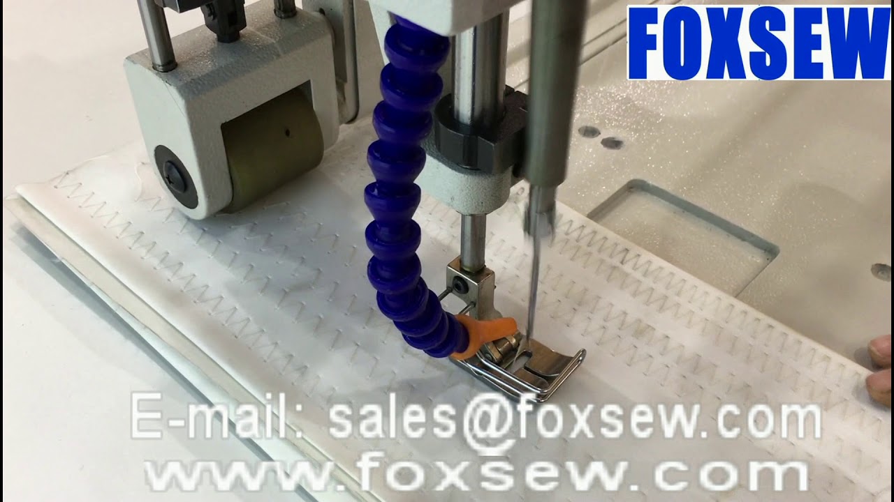 Long Arm Heavy Duty Sails Making Zigzag Sewing Machine - YouTube