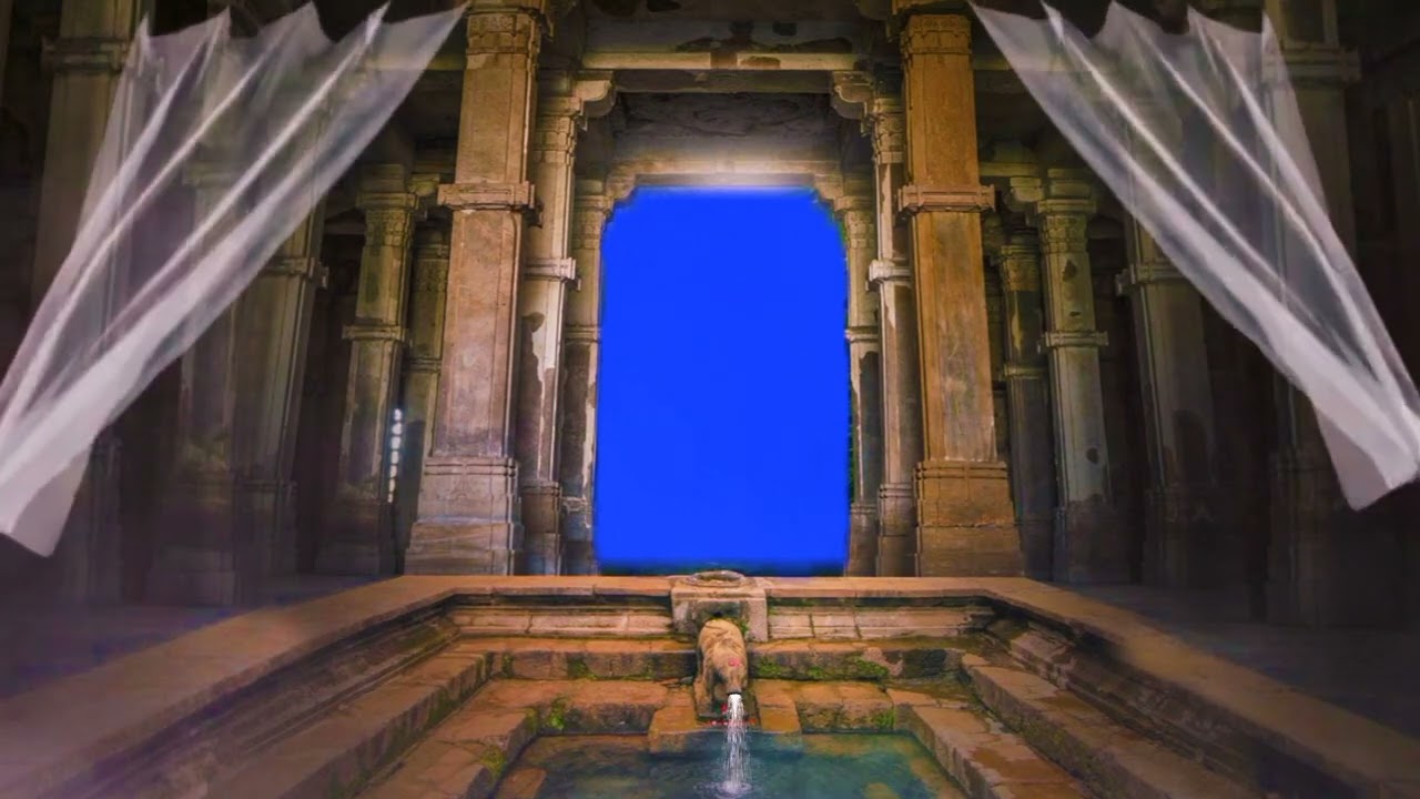 Temple blue screen templates | temple green screen template | temple bg ...